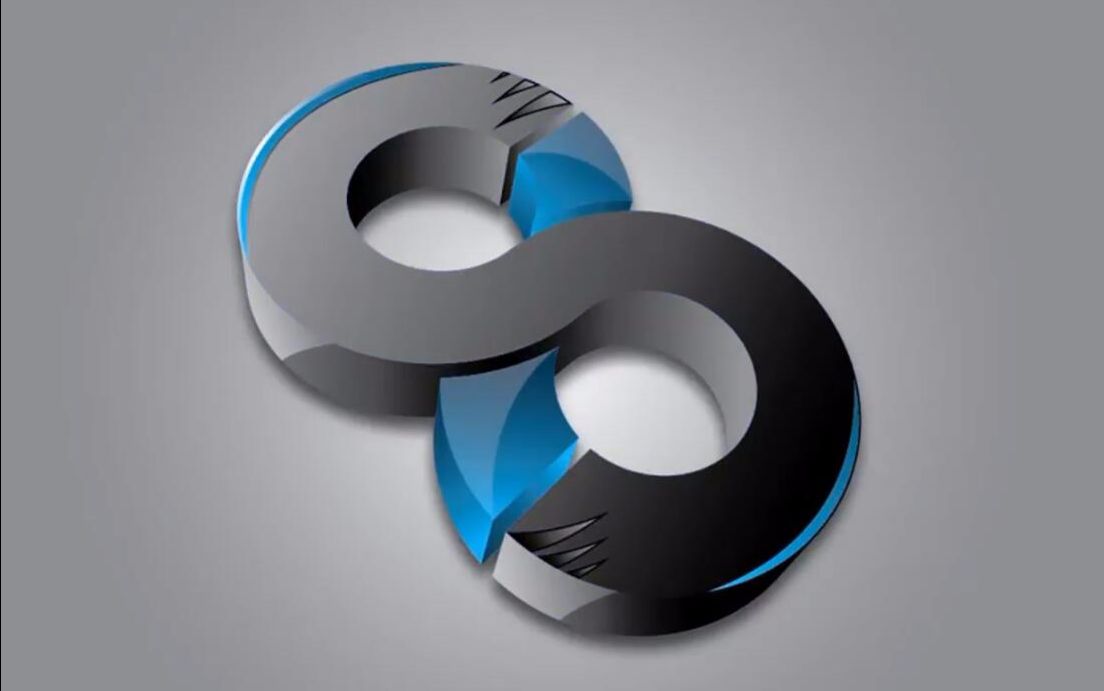 Illustrator3D标志设计 三