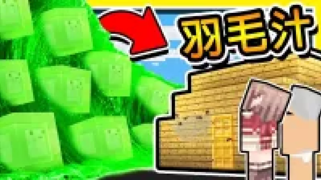 阿神我的世界小游戏系列 2019 第137集 羽毛汁液大量入侵 躲起来不然...