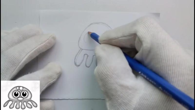 萌娃成长必备,画出美丽的章鱼!儿童学画画