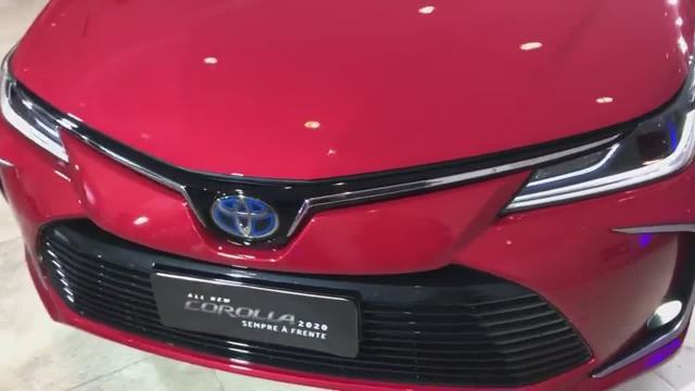 实拍2020款丰田卡罗拉 Hybrid混动版