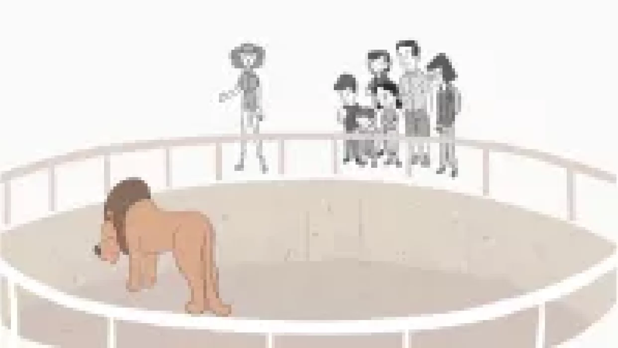 环保讽刺动画短片,森林之王沦为了被困笼子,我们真的爱动物吗?