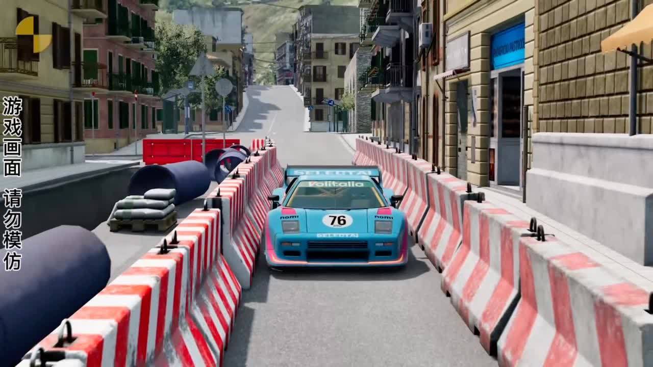 车祸模拟器:公路一侧需要维修,导致老司机相互碰撞!