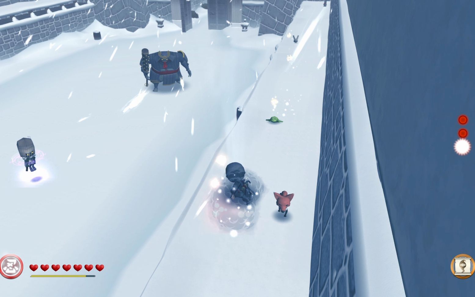 【迷你忍者】第十五关 风雪中前行