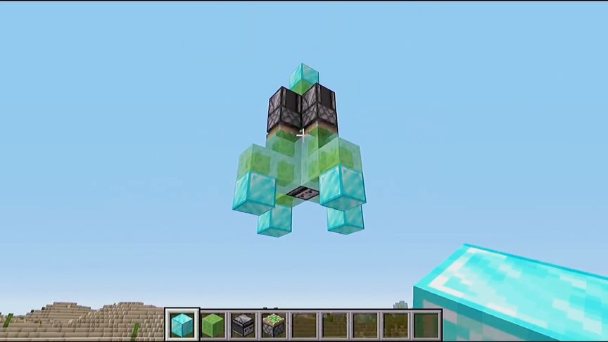 我的世界如何做火箭ߚ� 保姆级教学 #我的世界