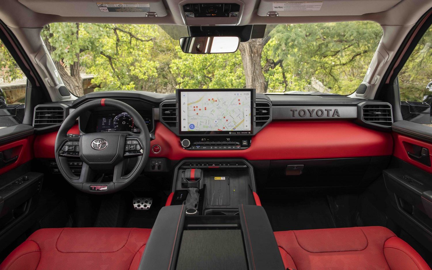 【2022丰田坦途】笑死,丰田第一个全液晶仪表给皮卡了