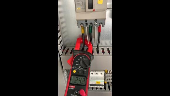 铁心自动叠装设备单相电流测量