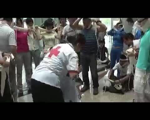 三角巾下颌包扎法