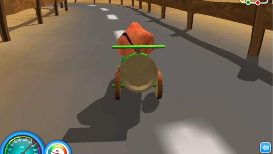 【南天】熊出没卡丁车熊大开车游戏