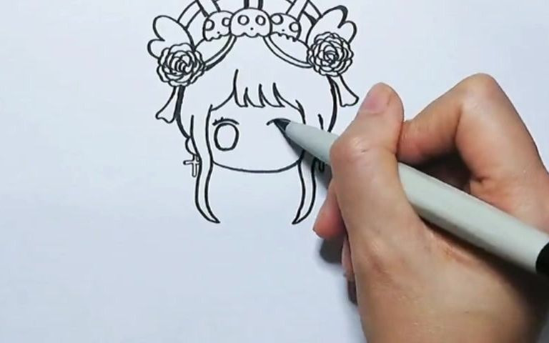 【简笔画】简笔画下的小公主,你会是王子吗?