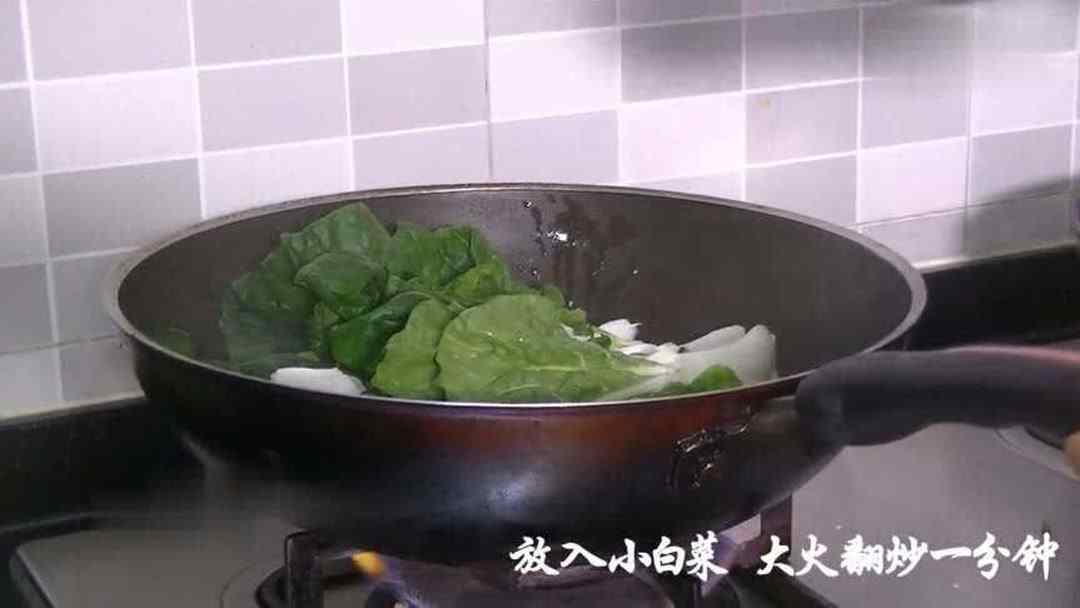 教你在家做一盘清炒小白菜、营养丰富、大人小孩都爱吃
