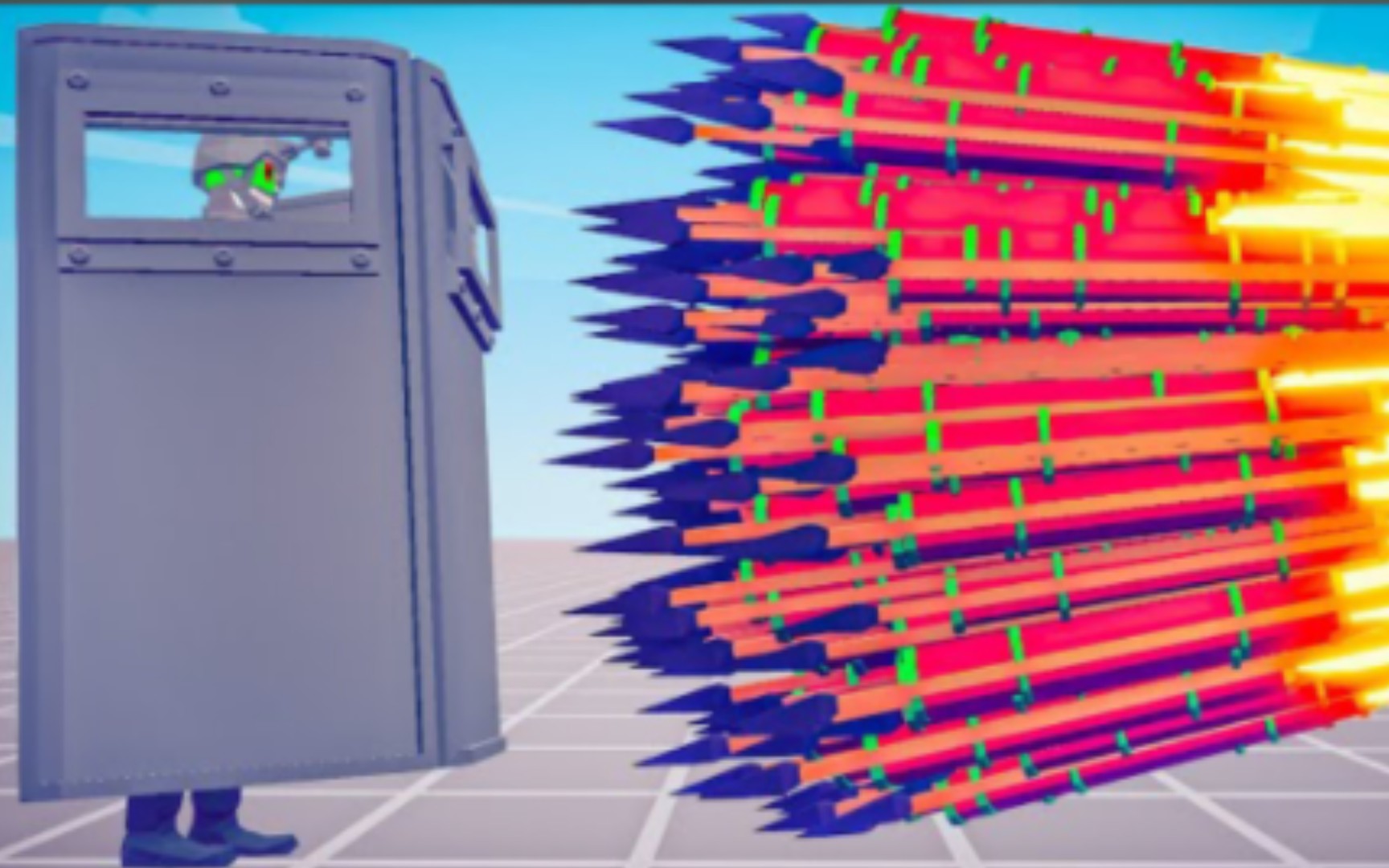 全防盾牌vs每一个神 谁能打过? [全面战争模拟器]