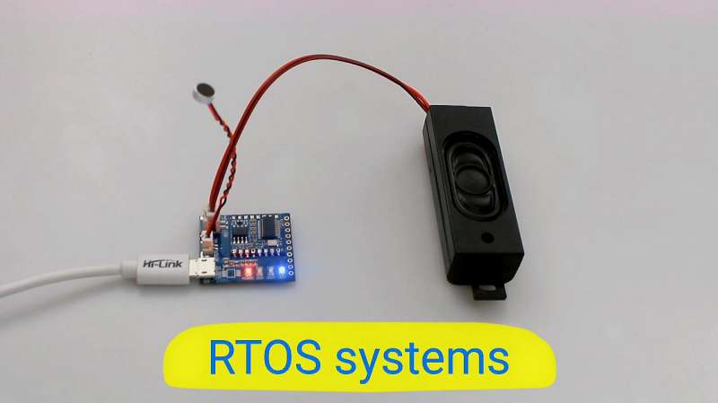 DIY智能语音模块HLK-V20 英语控制发音不标准也可识别