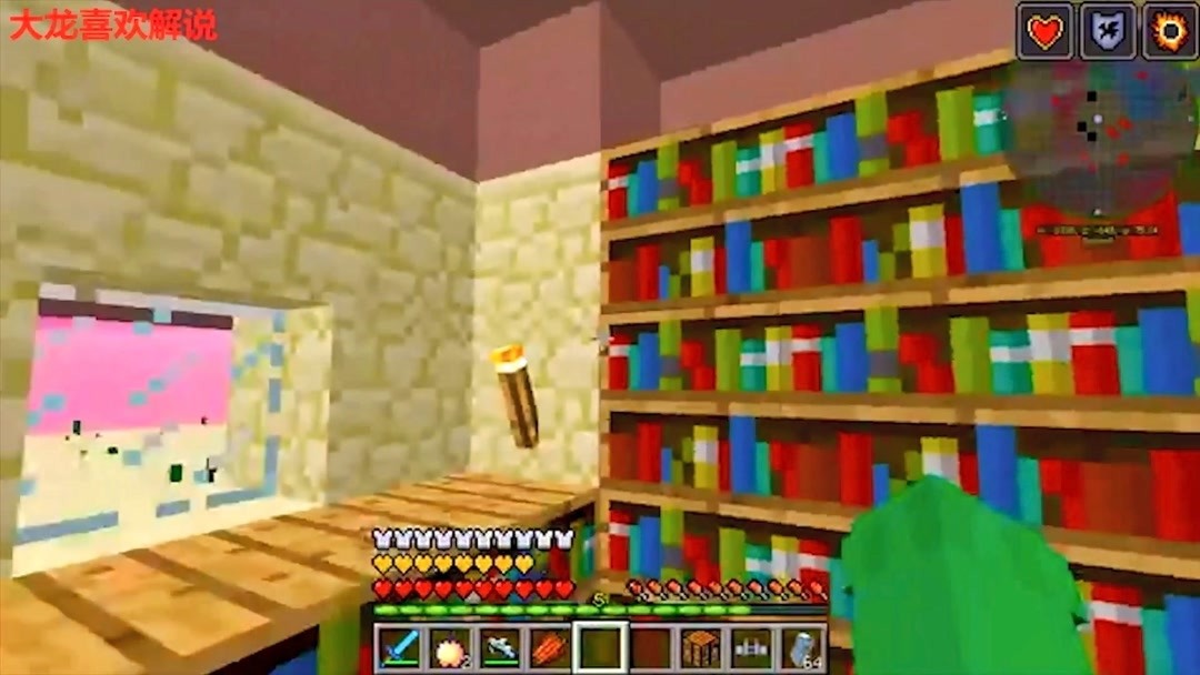 我的世界,沙漠村庄与城堡对战伪装沙人?