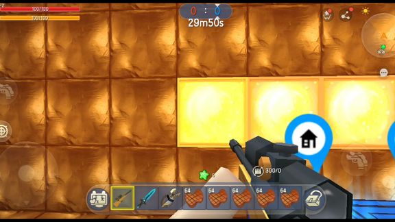 迷你世界。对战。