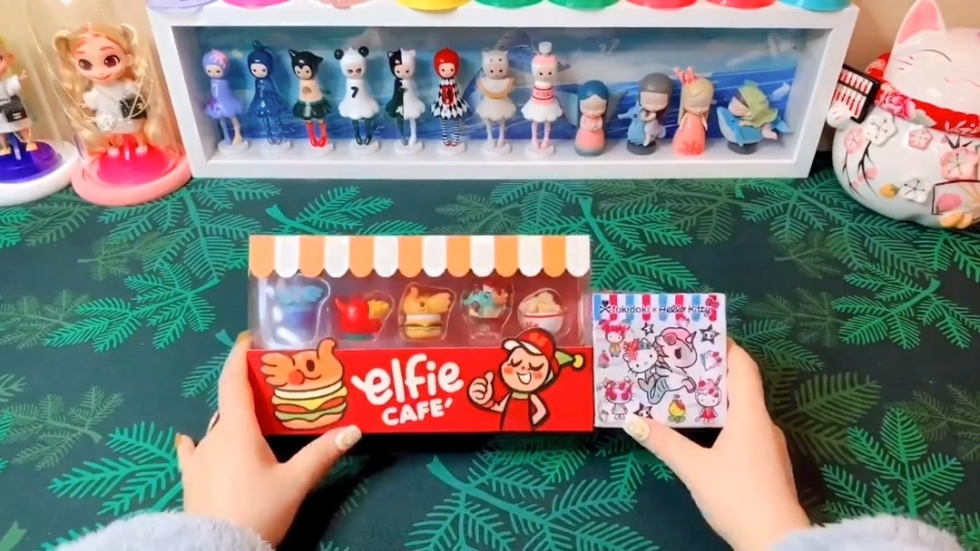 小姐姐拆盲,汉堡象迷你套餐,Tokidoki Hellokitty