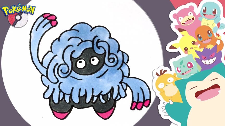 每天画画 像是钻进毛线团里出不来的家伙 是宝可梦里的 蔓藤怪