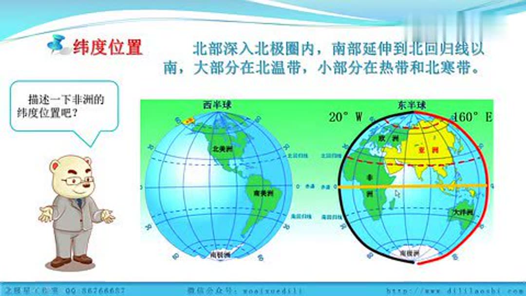 小熊学地理:亚洲的位置