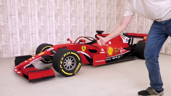 F1粉丝福利 制造F1跑车模型 超级酷!