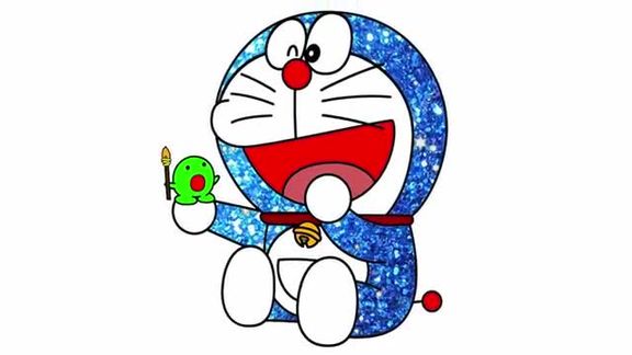 儿童简笔画:可爱机器猫