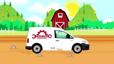 工程车好伙伴:第58集 救援工程车