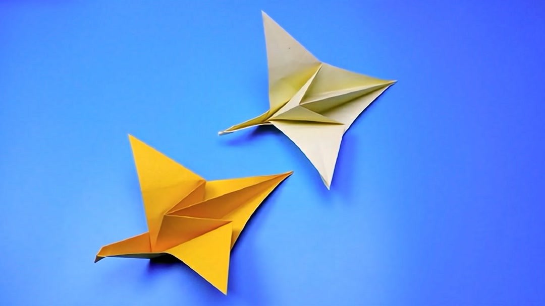 这只会飞的小鸟,还有几个记得怎么折的,折纸视频教程