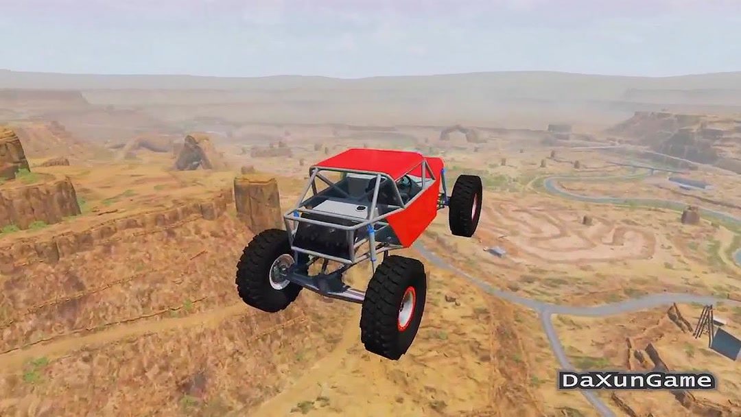车祸模拟器:轮一辆越野车悬挂好坏的重要性,看看这辆车怎么样?