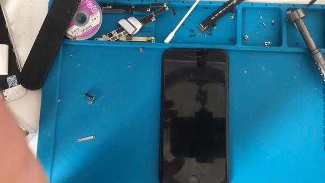 苹果7无服务,一张白纸送给你