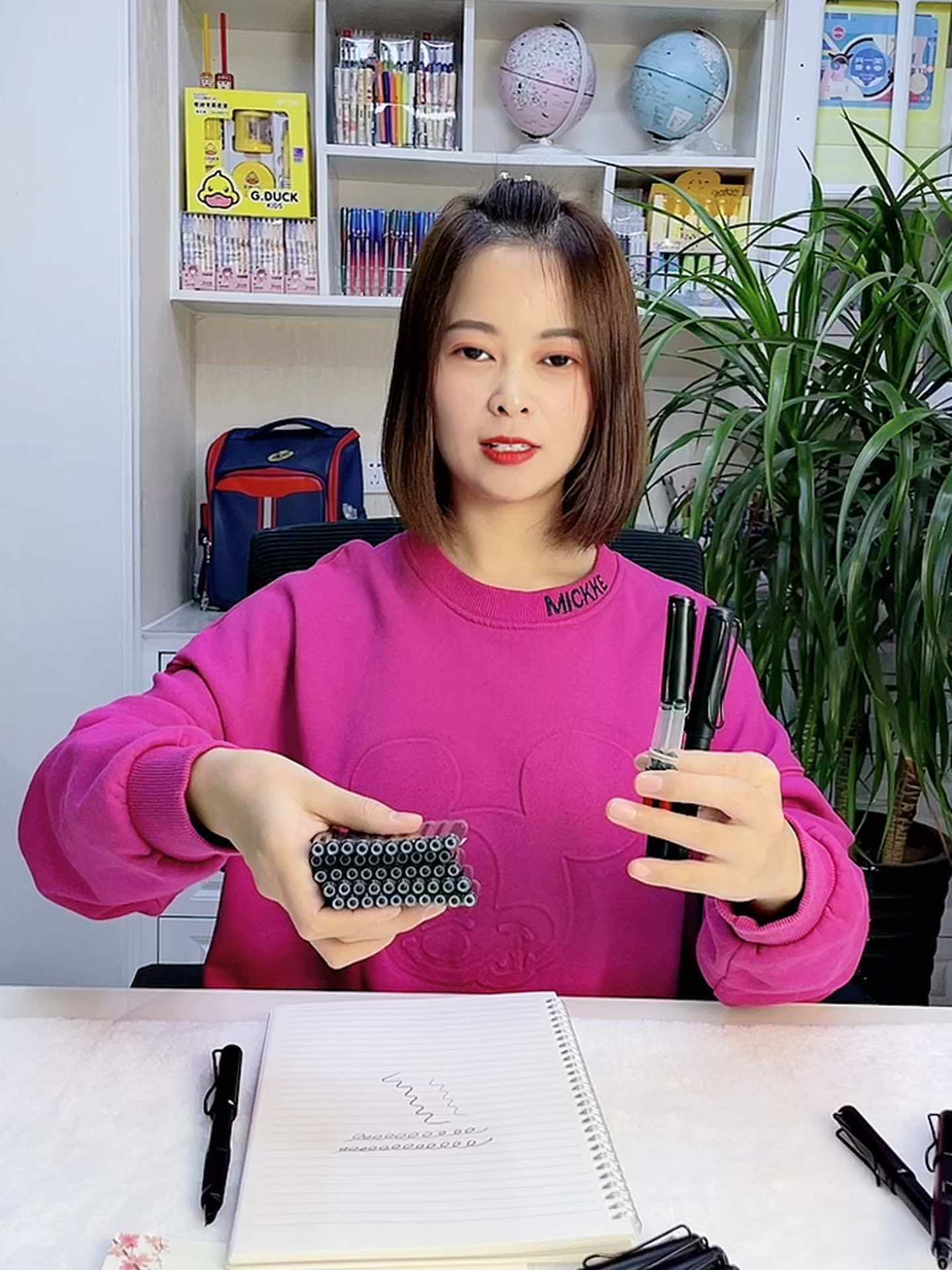 你见过这种弯笔尖的钢笔吗学习用品钢笔笔
