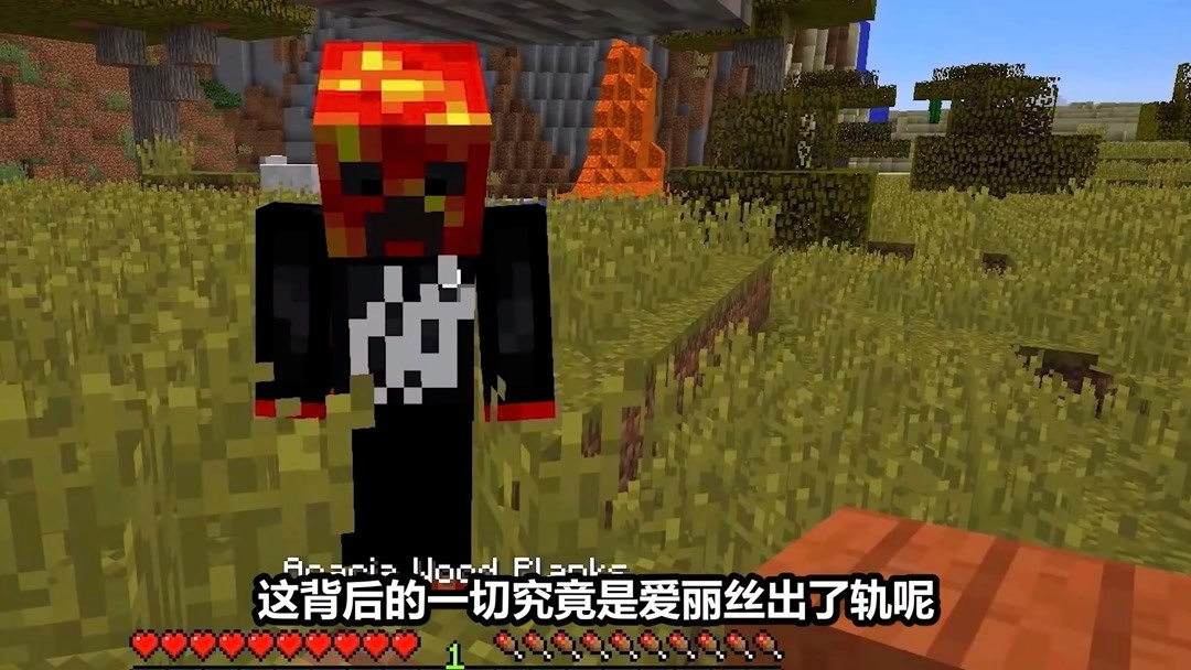 我的世界:破案了,绿色史蒂夫的传说都是因为这串代码!