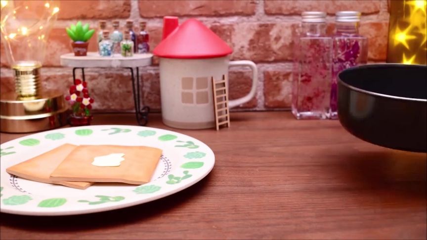 温馨定格动画:用纸来作早餐