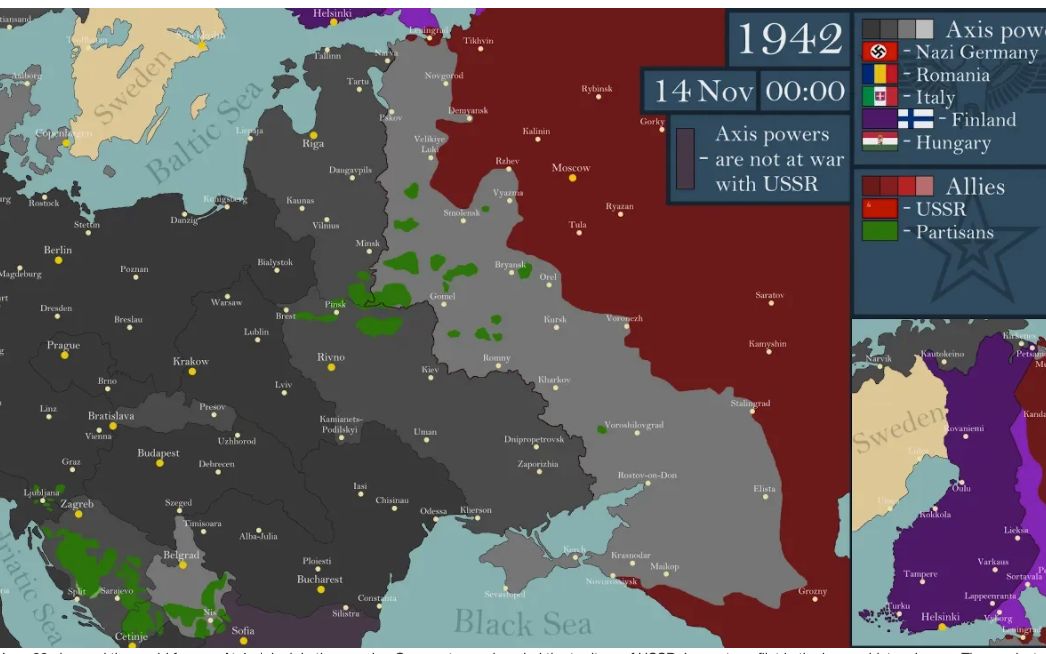 二战东线(1941-1945)每天【CherepashkaShusha】