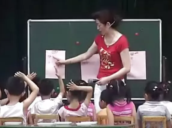 大班活动 一分钟有多长 陈青02_幼儿园名师幼儿数学优质课视频