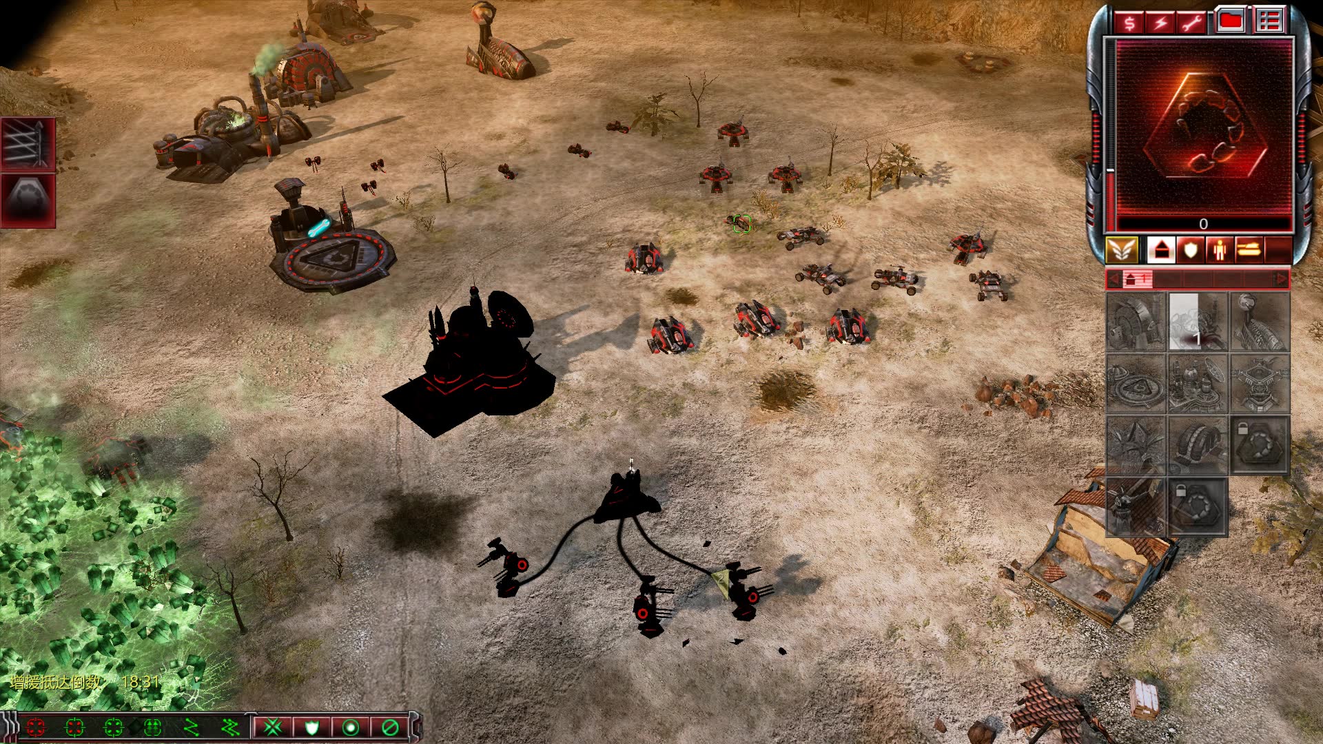 命令与征服3凯恩之怒怀旧困难难度通关(扩张流3)