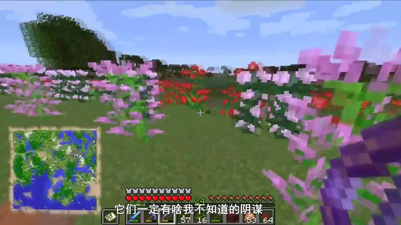 我的世界1.14第88期:我将采集的地狱疣种在后院,用来炼制药水