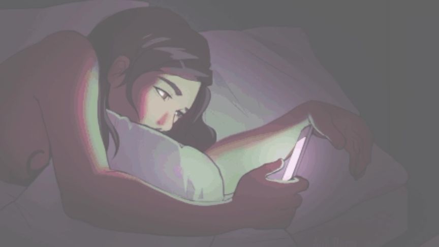 手机调夜间模式或有碍入睡 为什么这么说?