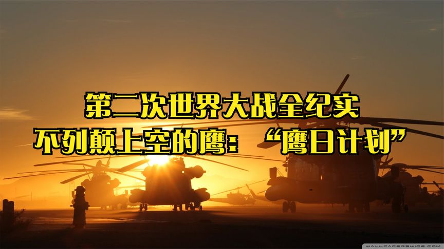 第二次世界大战全纪实 不列颠上空的鹰:“鹰日计划”