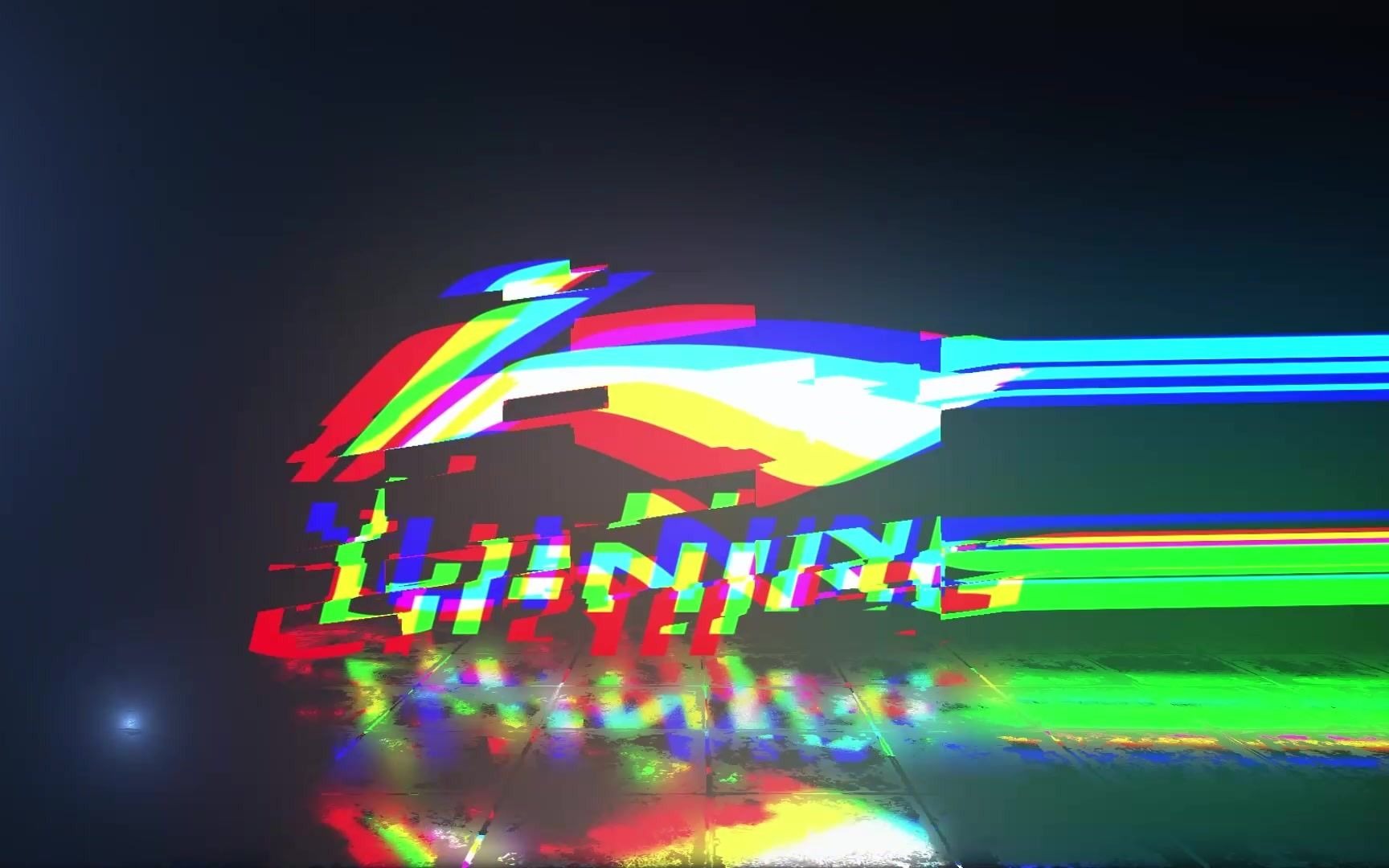 AE临摹练习-故障LOGO出场动画效果