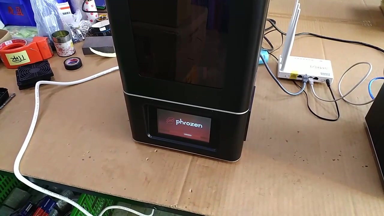 如何设置局域网与无线网-Phrozen LCD 3D Printer