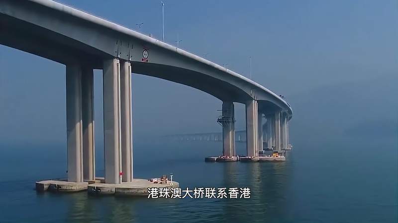 跨海大桥的桥墩在深海怎么建造的?动画模拟全过程,真的涨知识