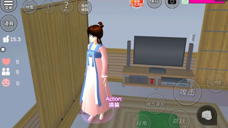 樱花校园模拟器:给大家看我的所有跑酷所有跑酷ID在最后