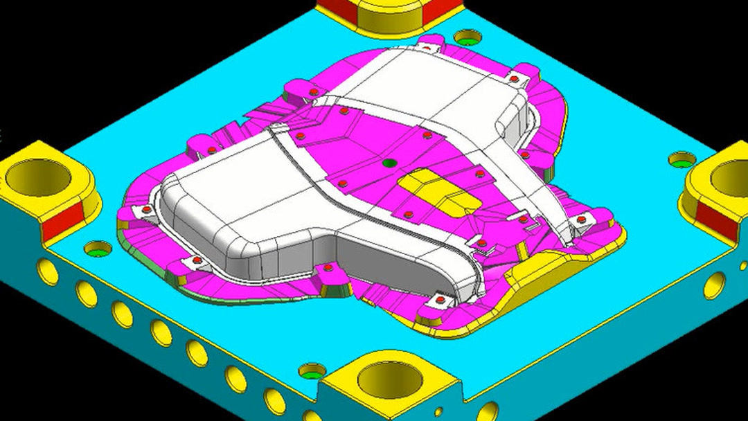 UG编程大型模具汽车内饰件,十年经验编程老师完美刀路展现