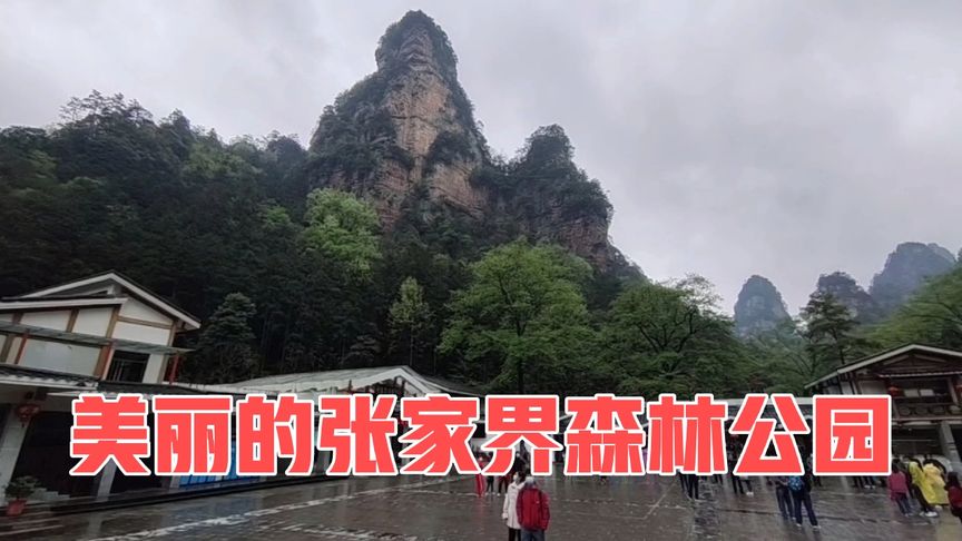 张家界森林公园(上),风景优美,伸手能摸到神仙!