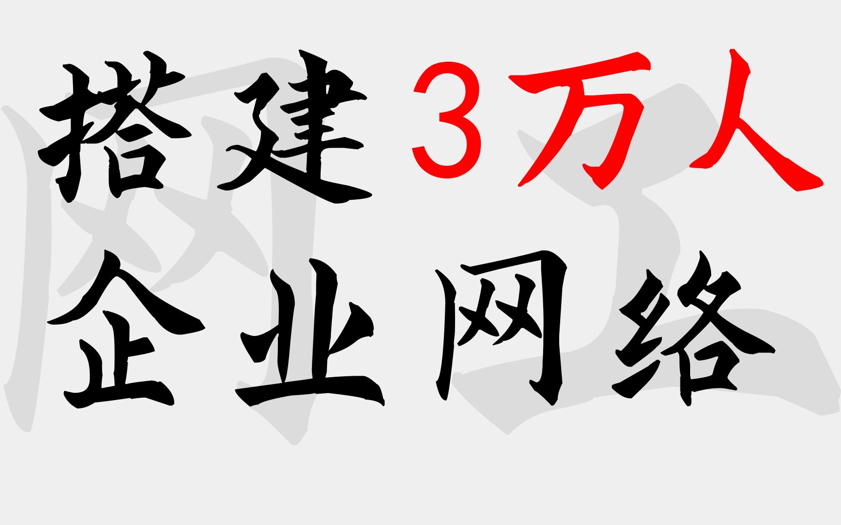 网络工程师实战项目讲解:3万人规模的网络项目怎么配置和搭建