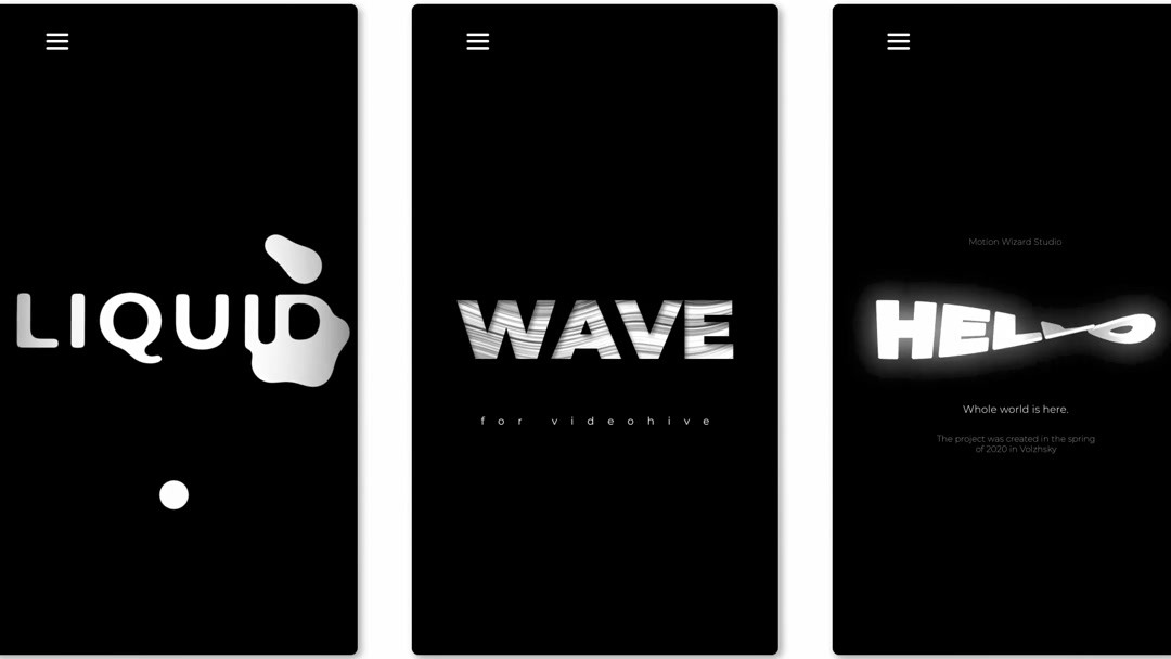 AE模板-超酷超炫的竖屏超重力效果的文字标题模板