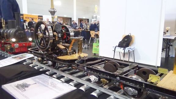 罕见的蒸汽发动机与蒸汽机车模型!