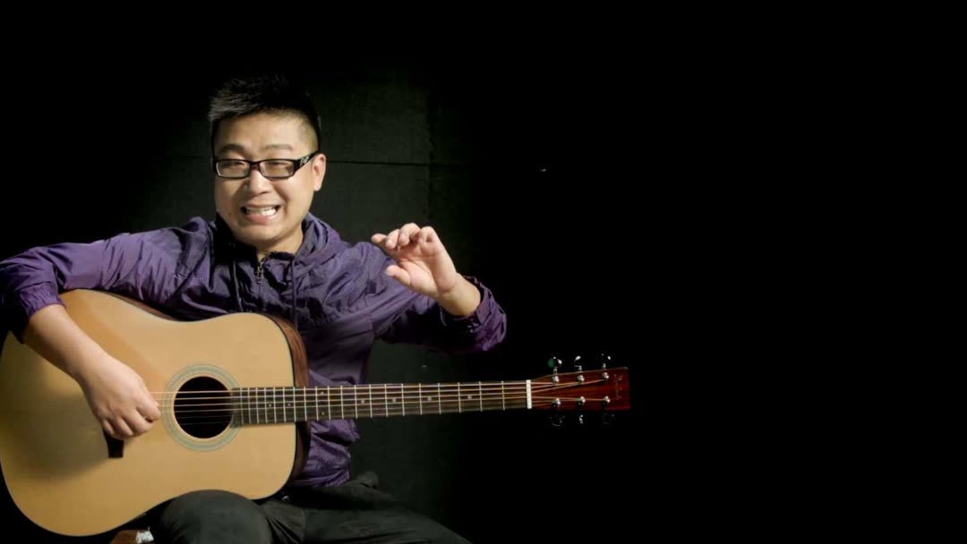 《白桦林》G调标准版吉他弹唱教学 朴树 高音教