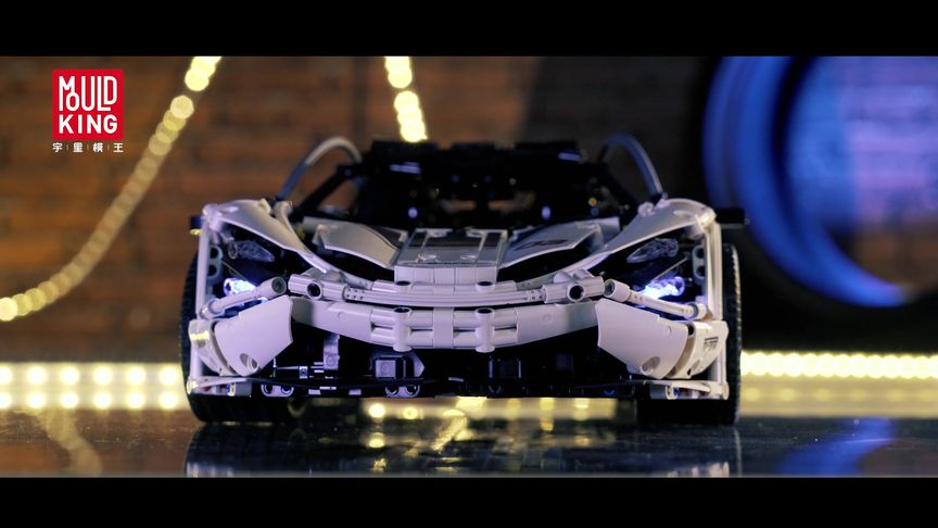 宇星车模720S(白色)#积木 #模型 #拼装模型 #汽车模型