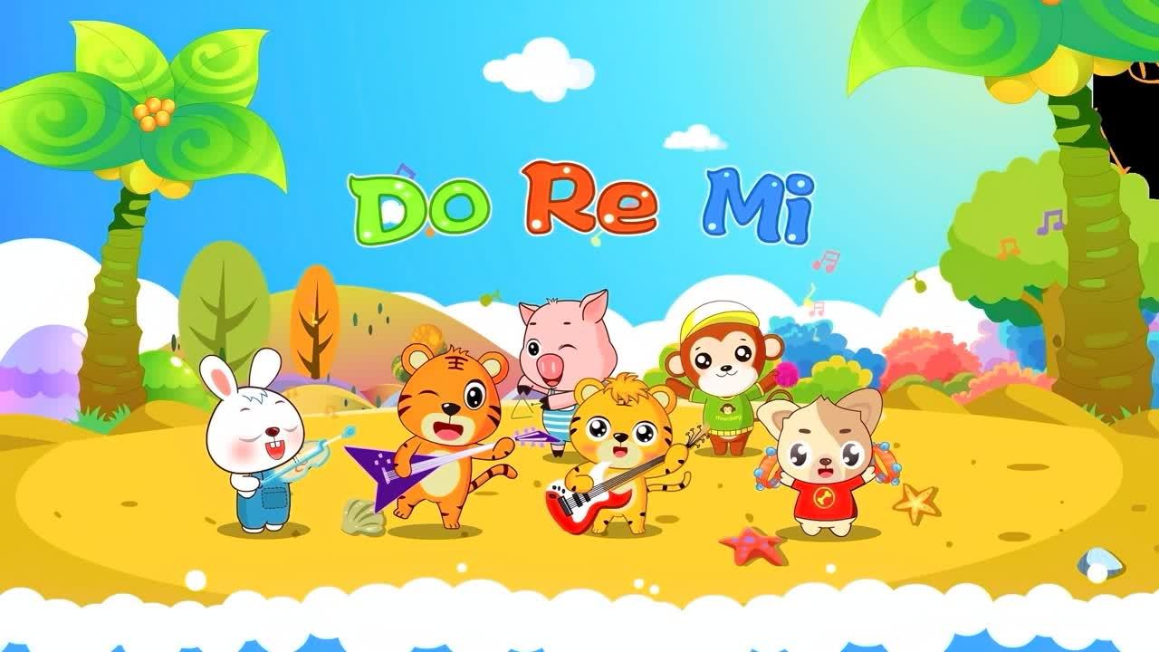 经典早教儿歌大全100首之贝乐虎儿歌《Do Re Mi》