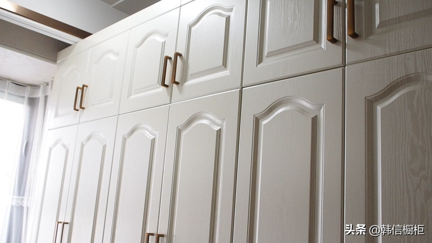 老客户家里回访实拍定制衣柜『韩信全屋定制』