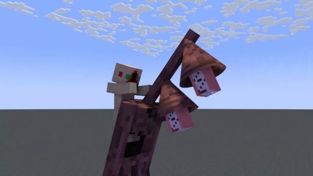 我的世界MC动画:警笛头VS Scp-173